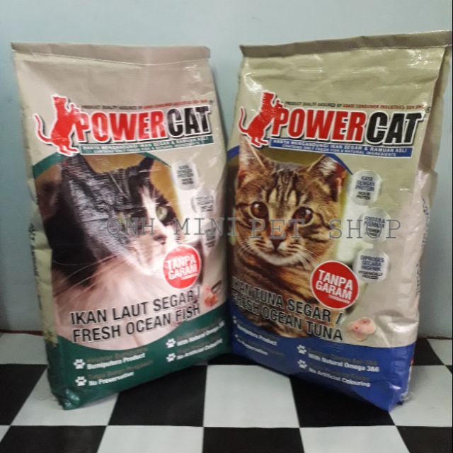 POWERCAT Ocean fish & Tuna 7KG (ORIGINAL PACK) | Shopee Malaysia
