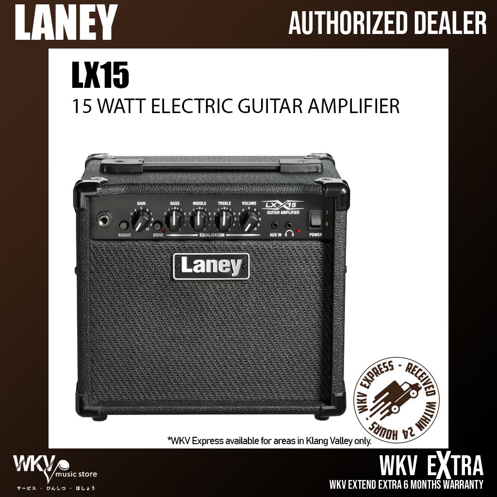 Laney LX15 15 watt Electric Guitar Amplifier Guitar Amp Gitar Amp*Crazy ...