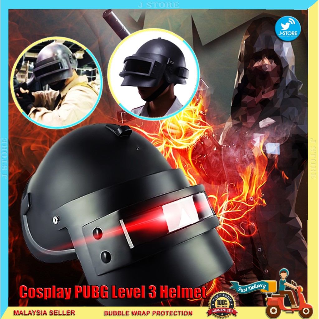 PUBG Level 3 Helmets Game Cool Cosplay EVA Helmet Game Perimeter ...