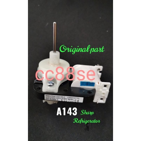 SHARP REFRIGERATOR SJ-176M-SS SJ-325M-SS SJ-285M-SS FAN MOTOR A143 ...