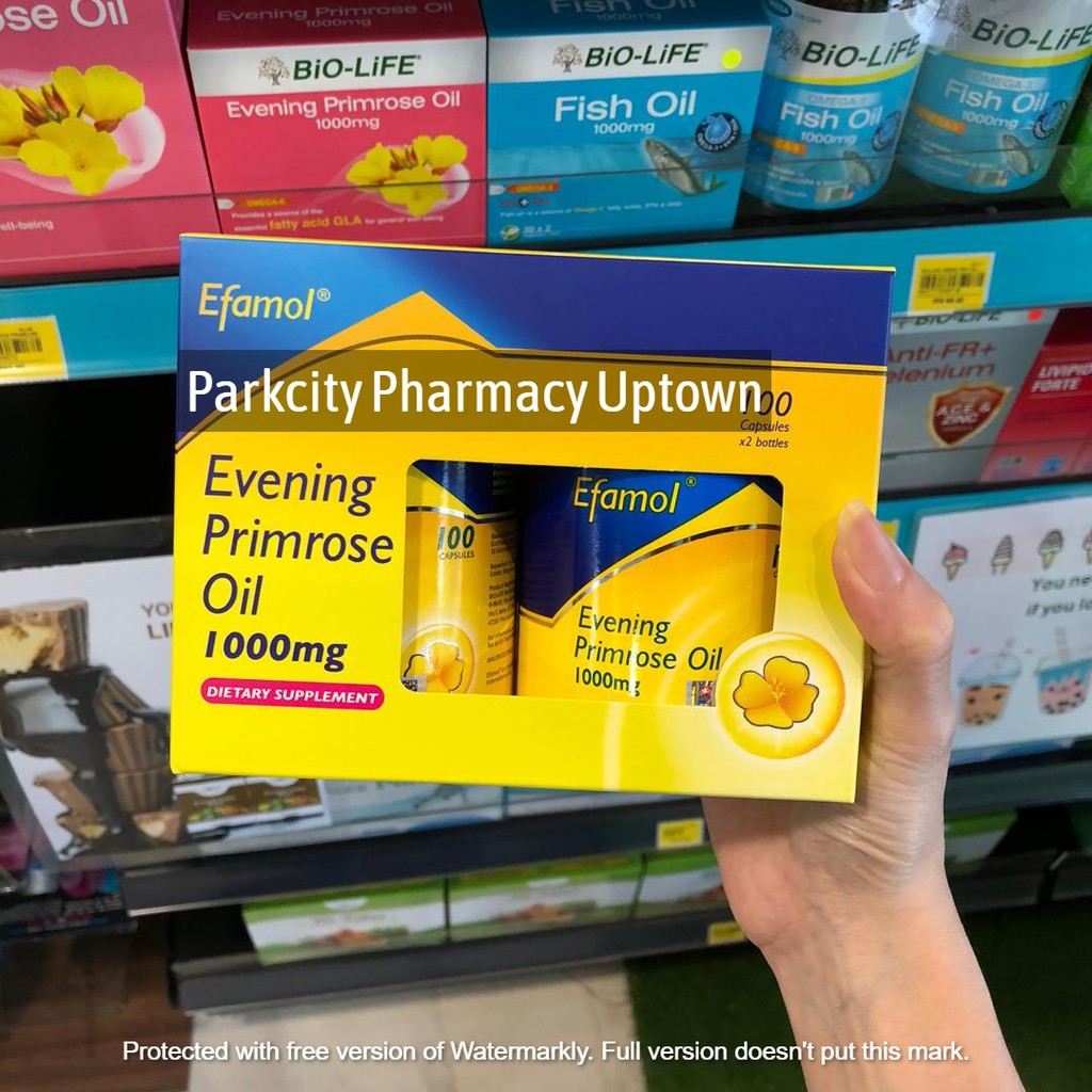 Efamol Rigel Evening Primrose oil 1000mg 2X100s Expiry:11/2025 | Shopee ...