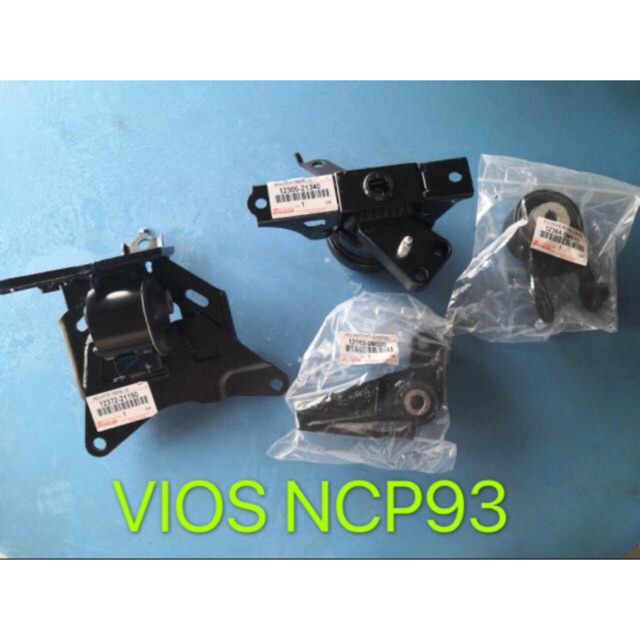 TOYOTA VIOS NCP93 (AT) ENGINE MOUNTING SET (4PCS) | Shopee Malaysia