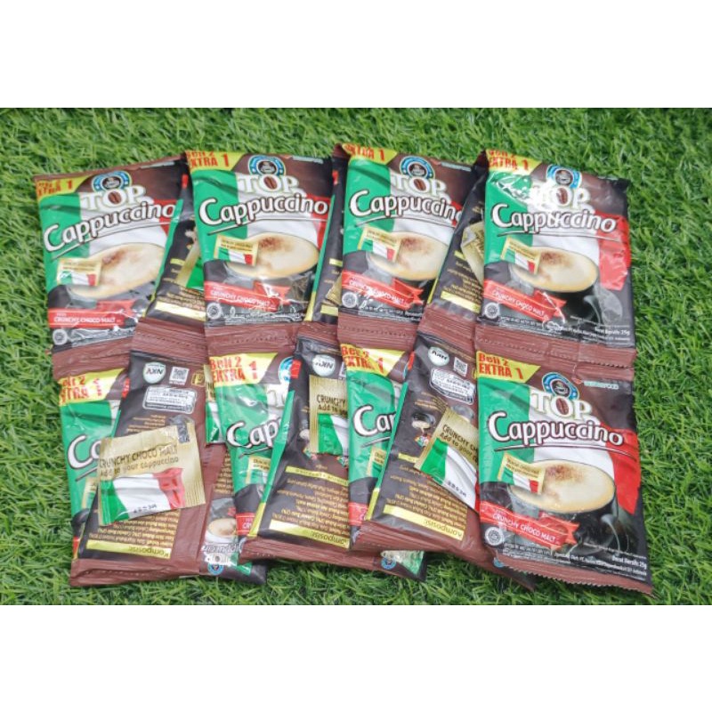 BEST SELLING KOPI INSTANT 3in1 TOP CAPPUCINO (15-sachet ) | Shopee Malaysia