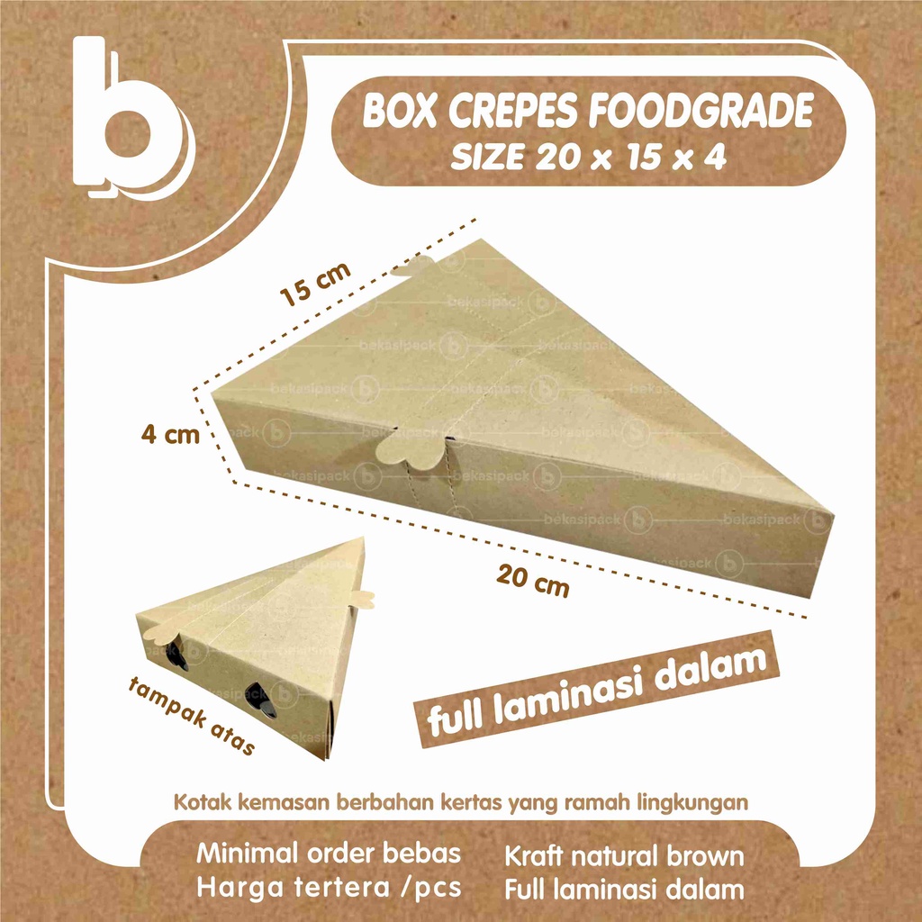 Foodgrade Crepes Box I BCF00298 | Shopee Malaysia