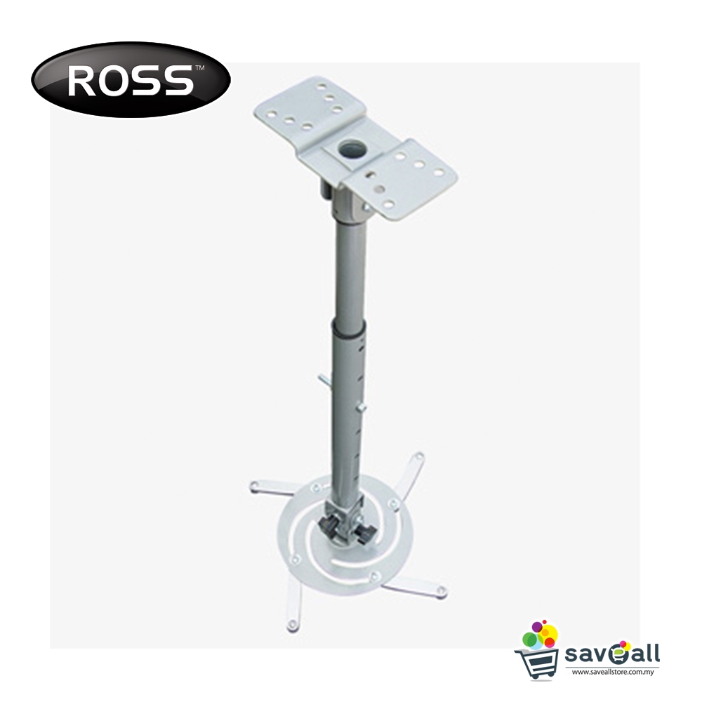 Ross Bracket 360 degree Ross Ceiling Projector Mount with 1' pipe ...
