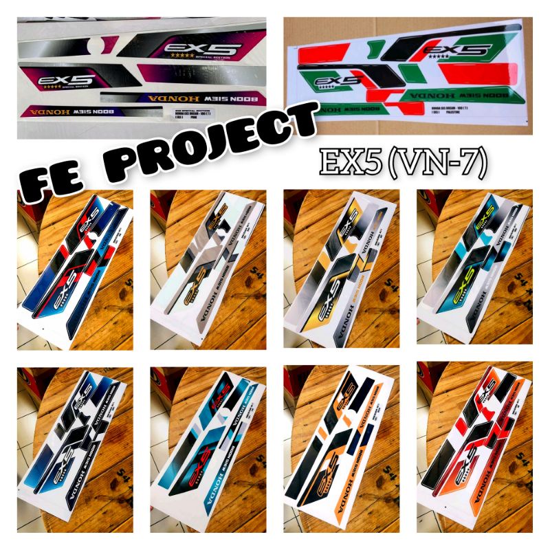 HI-QUALITY STICKER EX5 DREAM BODY STIKER VIETNAM STYLE STRIPE 7 CUSTOM ...