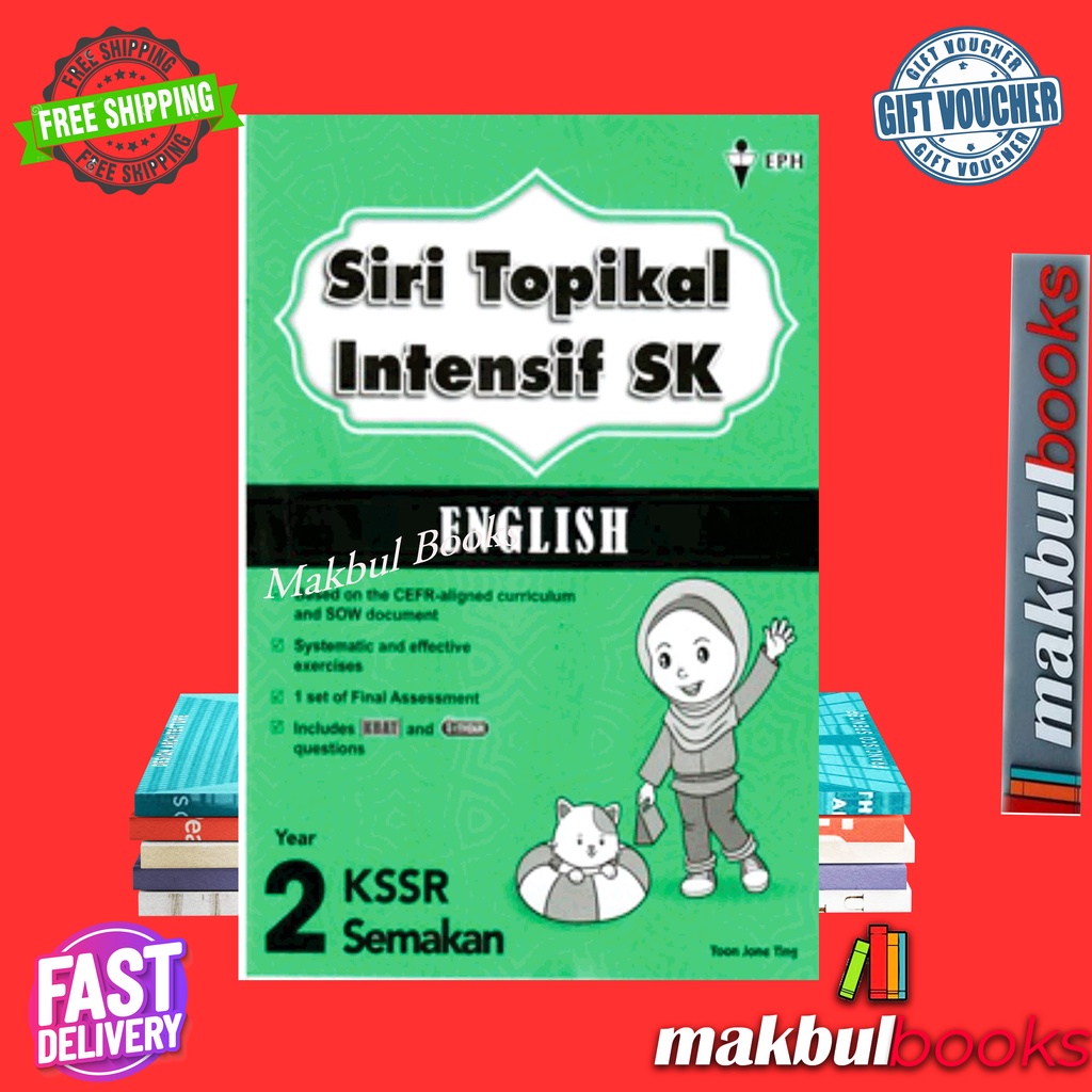 EPH: SIRI TOPIKAL INTENSIF SK ENGLISH YEAR 2 KSSR SEMAKAN | Shopee Malaysia