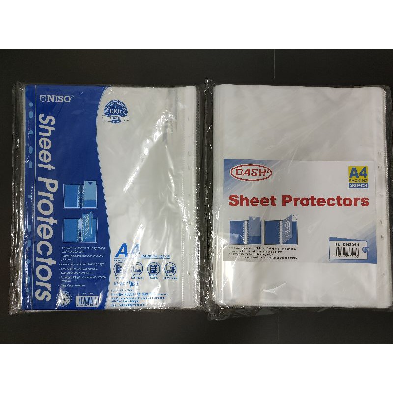 Sheet Protector A4 100 Pcs | Shopee Malaysia