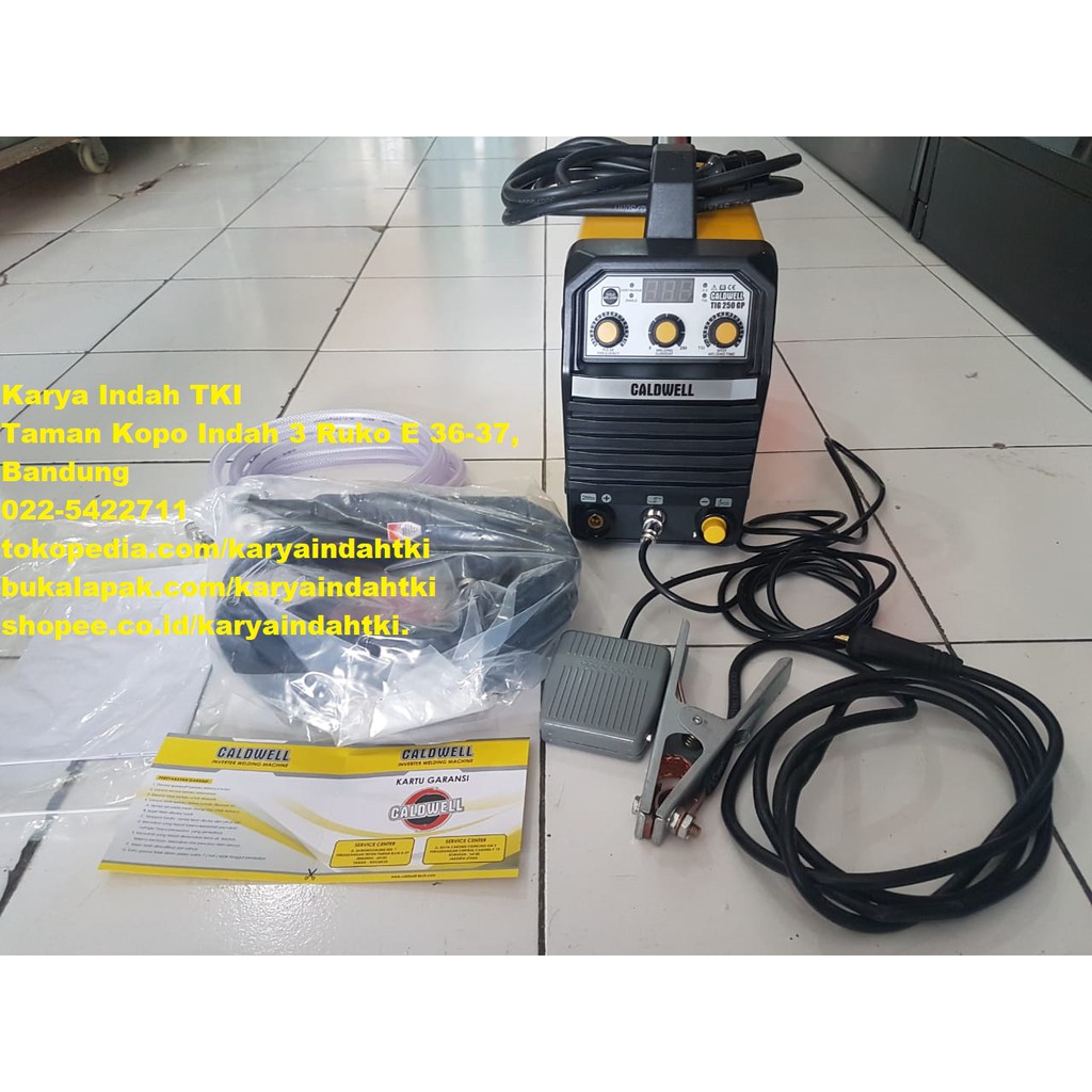 SUPER PROMO sale 2022 Mesin Las Caldwell TIG 250 GP SPOT COLD WELDING Pulse Foot Switch High ...