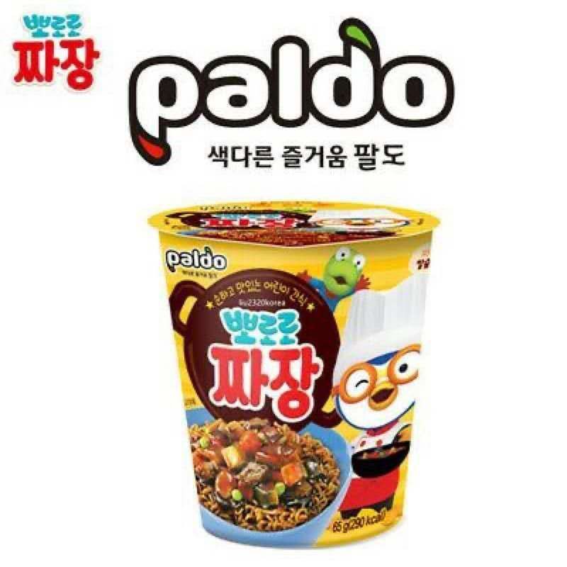 韩国🇰🇷零食 Paldo Pororo Jajang Ramen Cup (65g) | Shopee Malaysia