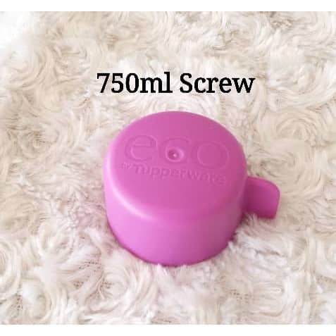 Tupperware Eco Bottle Spare Part - Flip Top Cap / Screw Type - 500ml / 750ml / 900ml/ 1L / 1.5L ...