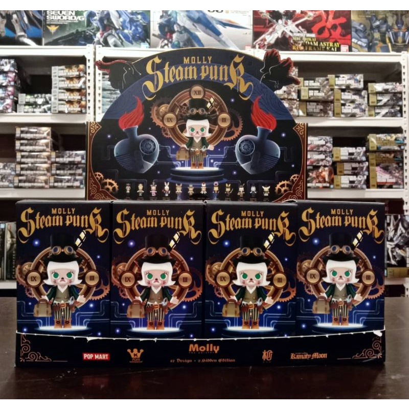 POP Mart. Molly Steam Punk | Shopee Malaysia