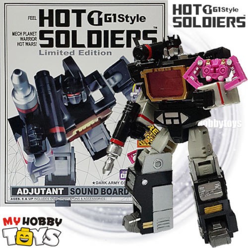 Hot Soldiers Transformable Robot - HS05 : Sound Board ( G1 style ...