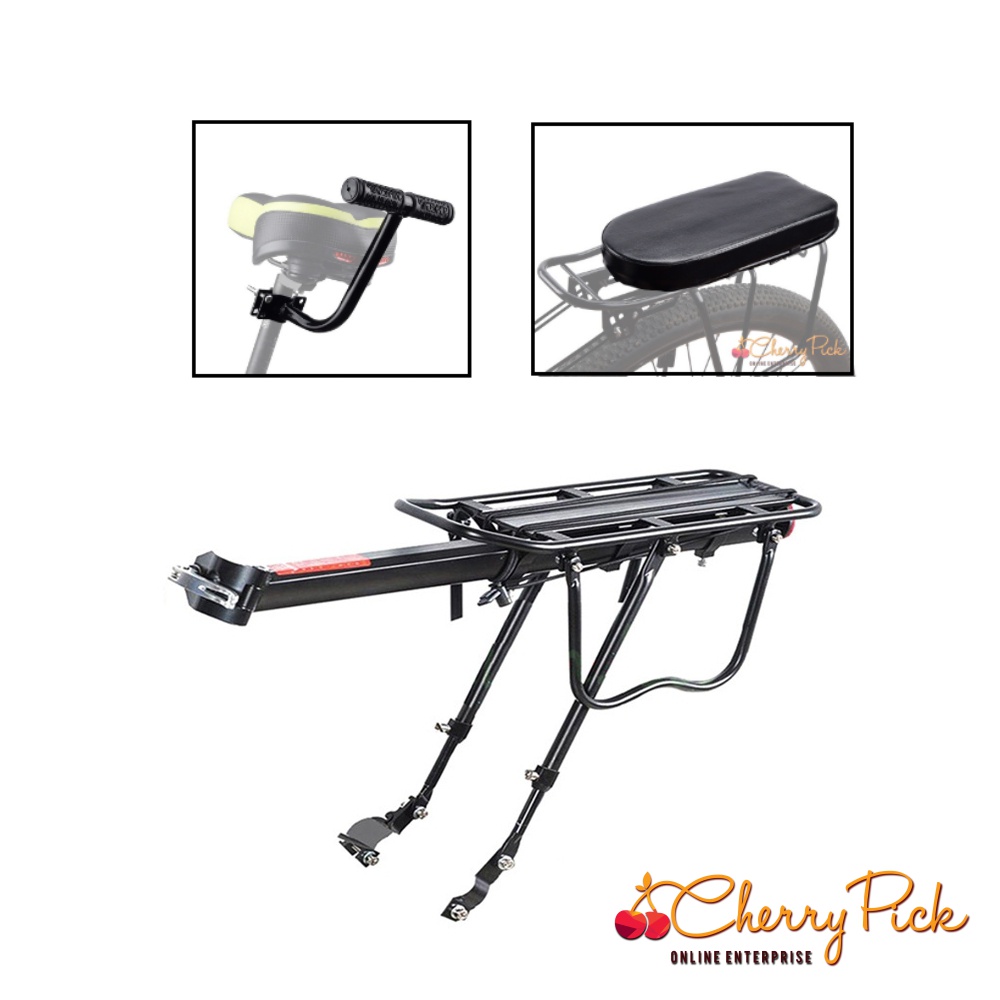 Adjustable Bicycle Rear Carrier for MTB Roadbike Racks Luggage Bike ...