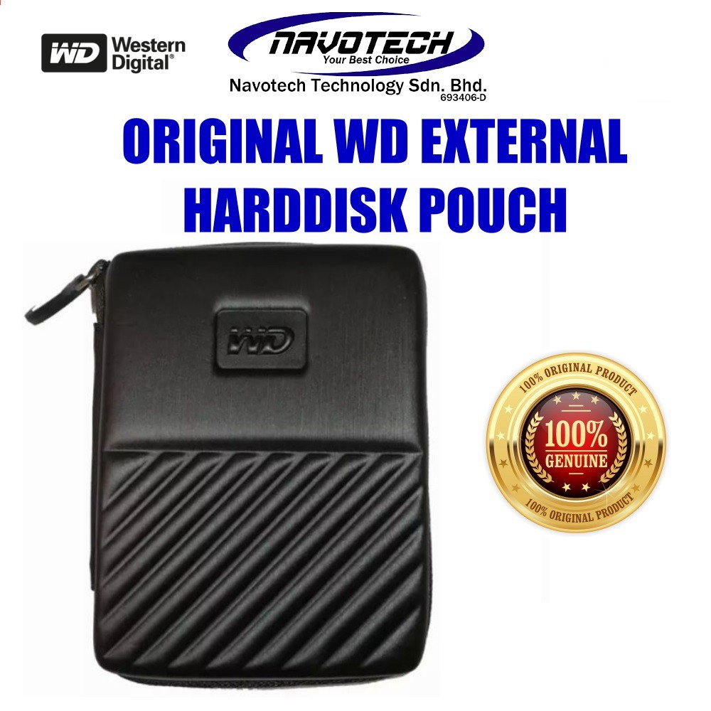 Western Digital WD My Passport Hard Case Pouch Bag (2.5") Harddisk ...
