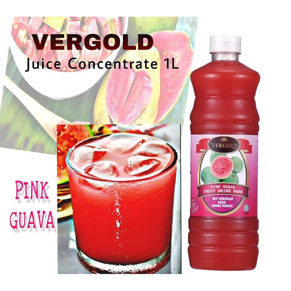 AMWAY The Vergold Juice Vergold Juice Concentrate Original Fruit ...