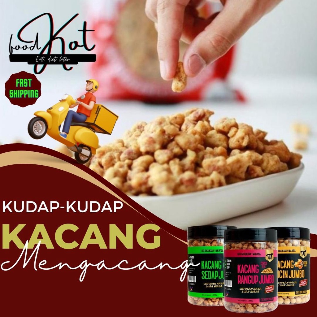 FoodKot: Kacang yang Mengacang Kudap-Kudap | Kacang Licin | Kacang ...