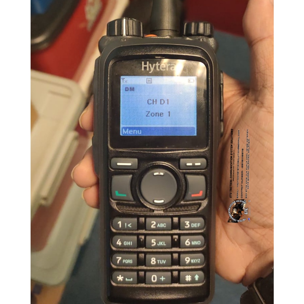 HYTERA PD788 DIGITAL PORTABLE RADIO UHF1 400MHZ-470MHZ WALKIE-TALKIE ...