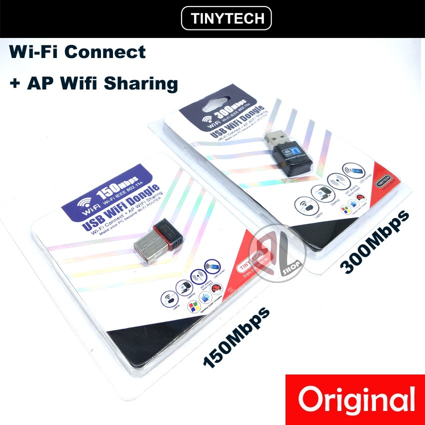 Official TinyTech USB Wifi Dongle - Wi-Fi Connect + AP Wifi Sharing ...