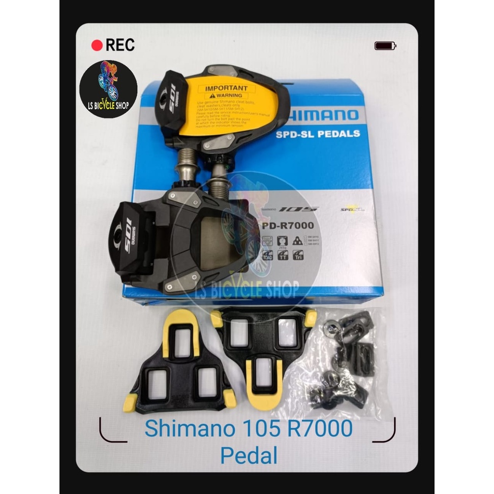 🔥Ready Stock🔥 ORIGINAL SHIMANO 105 PD-R7000 SPD-SL Road Pedal EPDR7000 | Shopee Malaysia