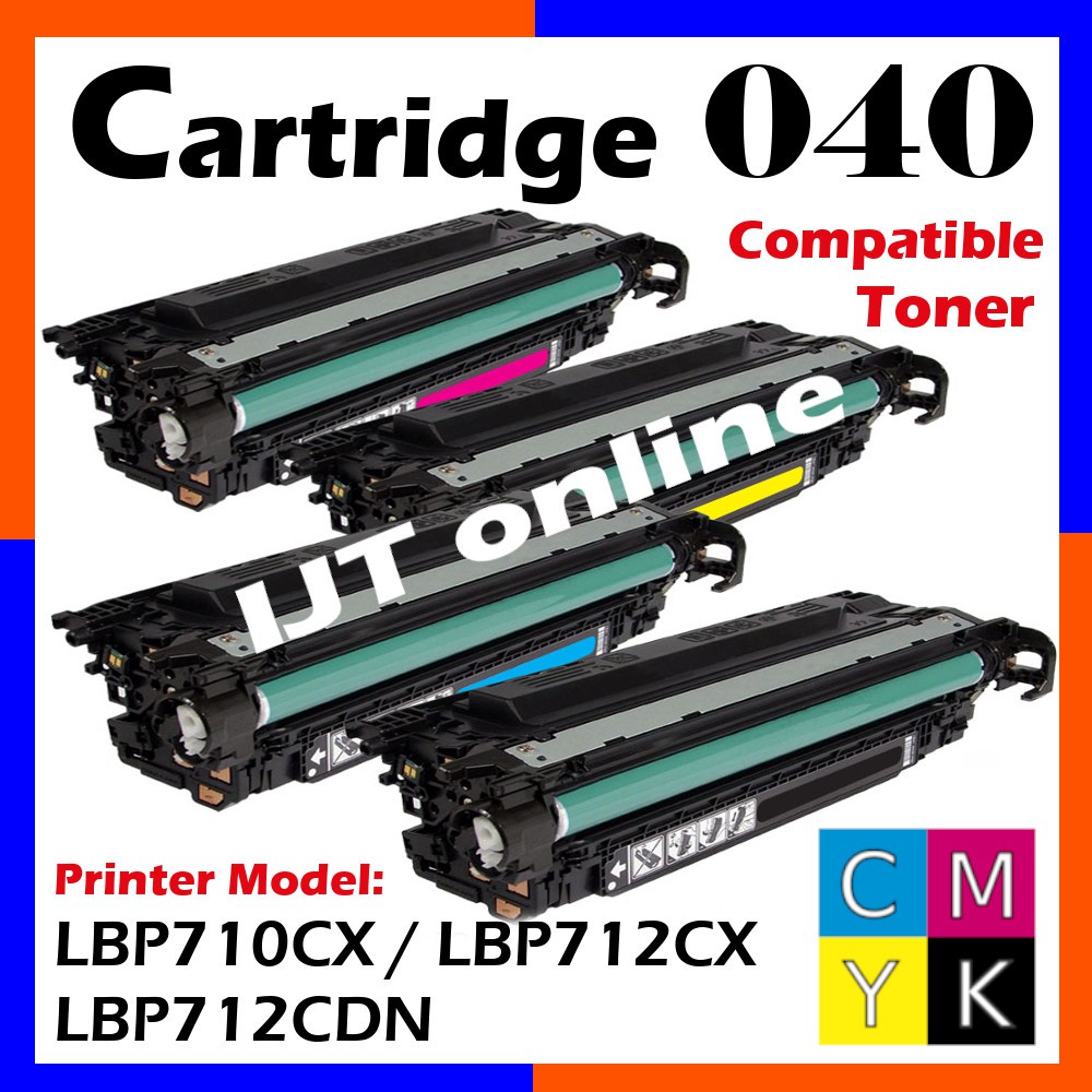 Compatible to Canon Cartridge 040H Canon040 LBP710C LBP710CX LBP712CDN ...