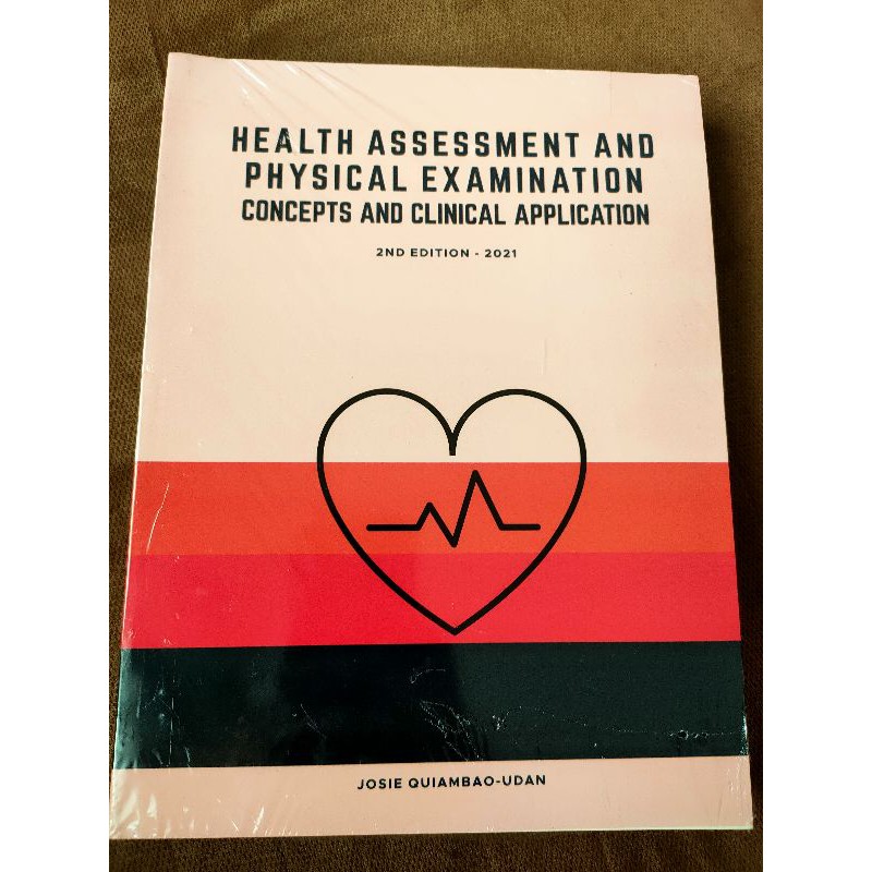 Health Assessment and Physical Examination By Udan 2nd Edition | Shopee ...