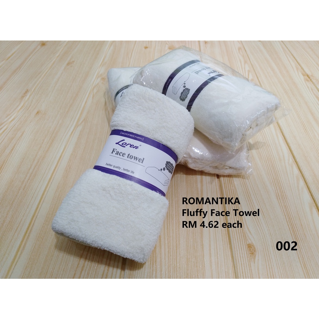 READY STOCK LOREN Face Towel Tuala Muka Ultra Absorbent 35x75cm ...