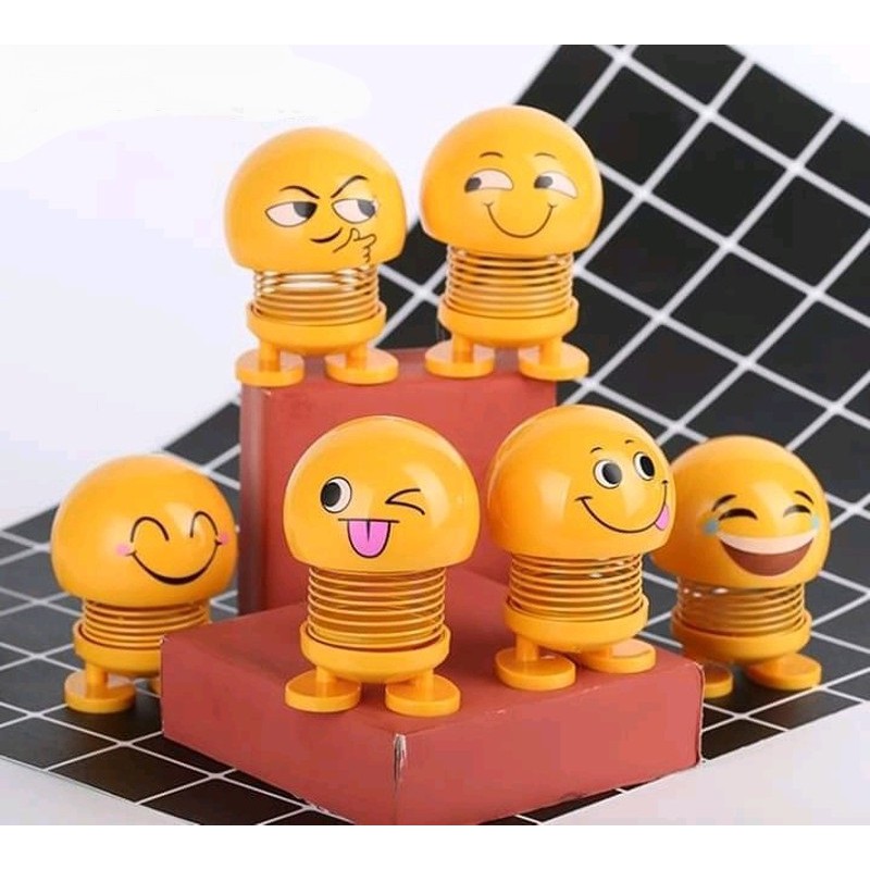 XO [SUPER Cheap] SALE OF Spring Pendulum Emojji Shy Animal - Super ...