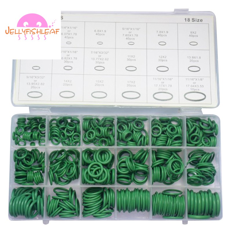 👑530Pcs Car R134A Car O-Ring Repair Automotive Air Conditioning Repair ...