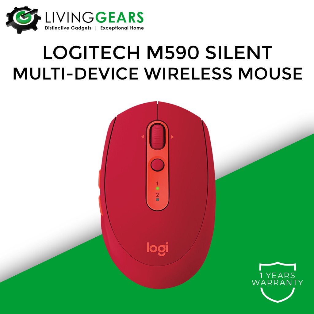 Logitech M590 / M650 Silent Multi-Device Wireless Mouse For Power User ...