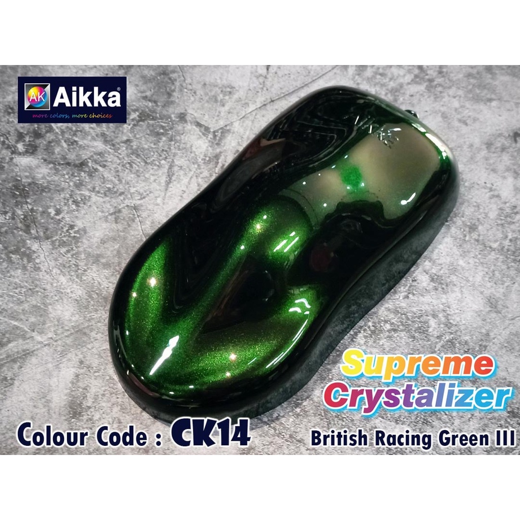 AIKKA CK14 BRITISH RACING GREEN III SUPREME CRYSTALIZER 2K PAINT ...