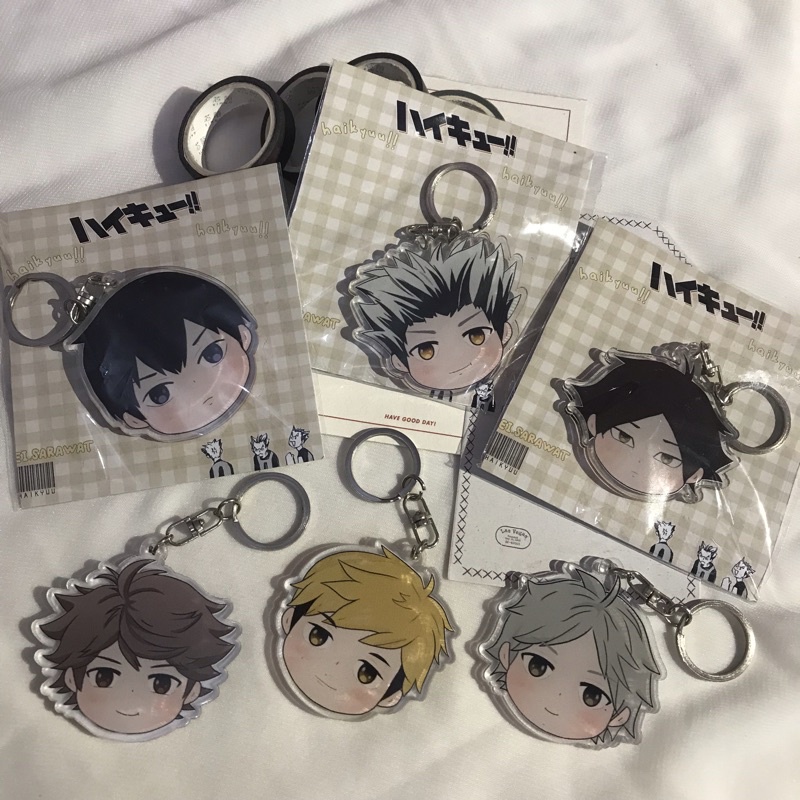 GANTUNGAN Haikyuu KEYCAIN 2-sided Keychain | Shopee Malaysia