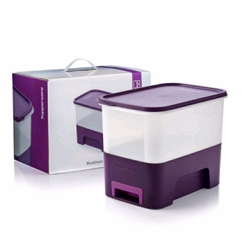 READY STOCK Tupperware Rice Smart for 5kg OR 10kg Rice, RiceSmart Rice ...
