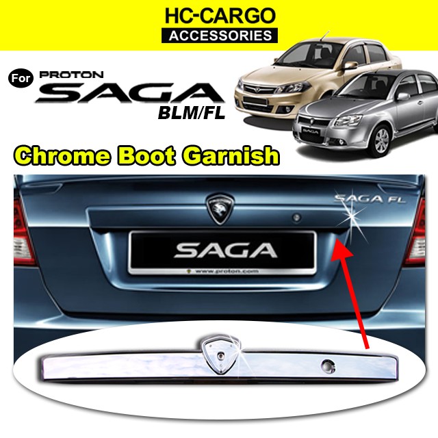 Proton Saga BLM / FL Chrome Boot Garnish Saga / BLM / FL | Shopee Malaysia