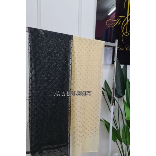 🔥 Kain Lace Lily Geometry with small Sequin 🔥 Fa & Lin Legacy | Shopee ...