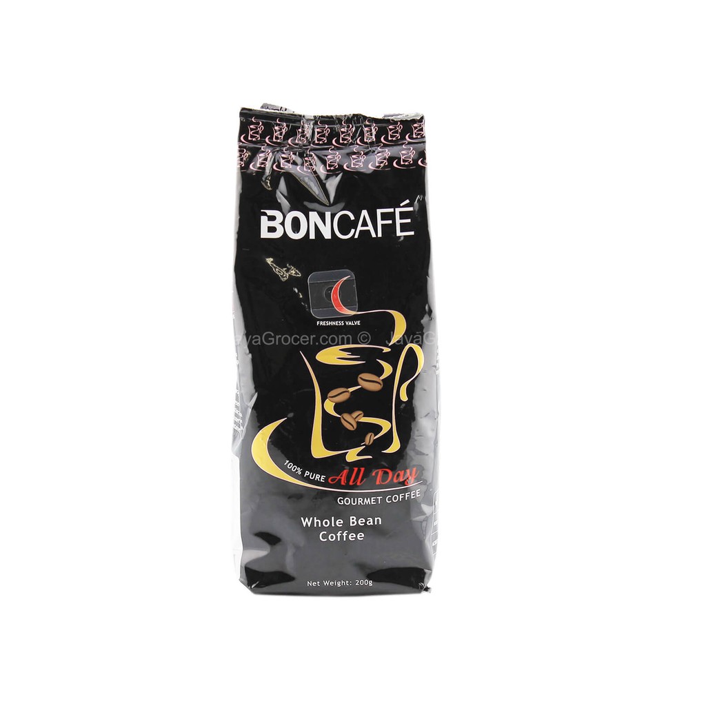 Boncafe All Day Whole Bean Gourmet Coffee 200g | Shopee Malaysia