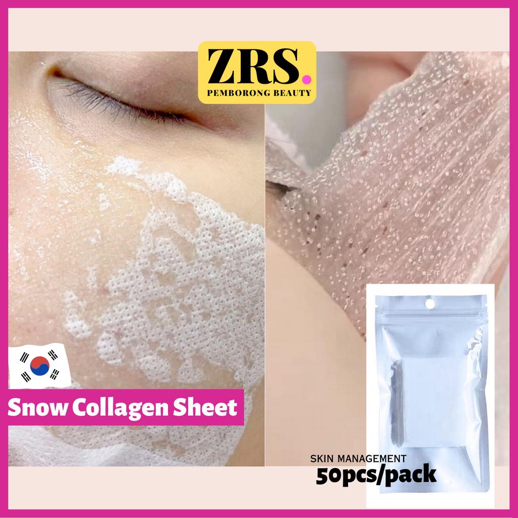 50pcsCollagen film paper beauty salon skin management with the same ...