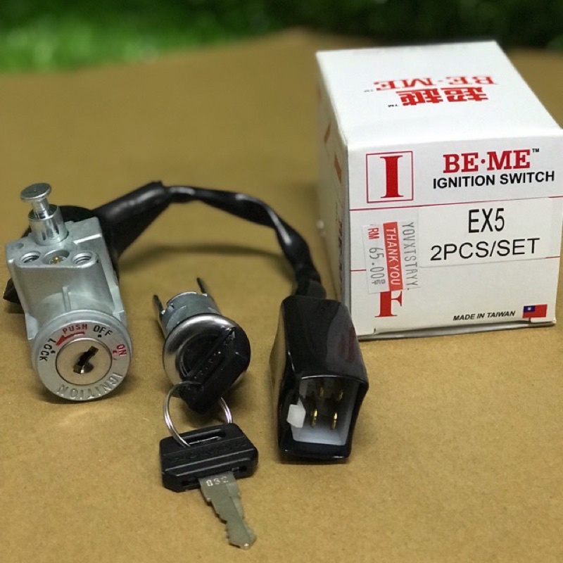 EX5 Hipower / EX5 Dream MAIN SWITCH SET 2 KUNCI Made In 👉Taiwan ...