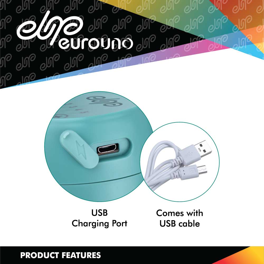 Euro Uno Mini Wireless Touch Sensor Hand Mixer & Chopper 5 Speed Auto ...