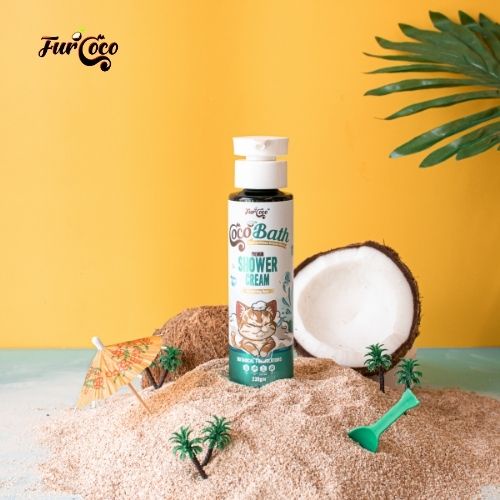 (Official) Furcoco Coco Bath Shower Cream - CAT 230g | Shopee Malaysia