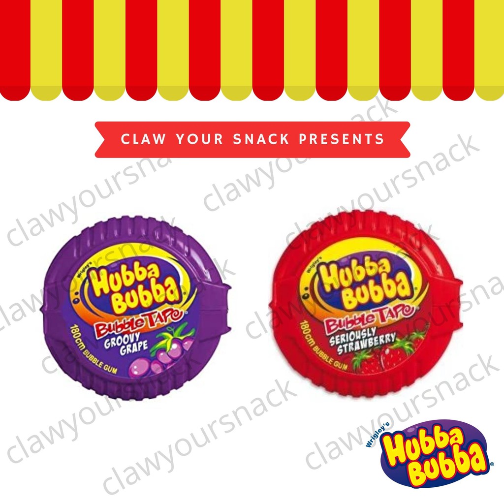 Hubba Bubba Grape / Strawberry | Shopee Malaysia