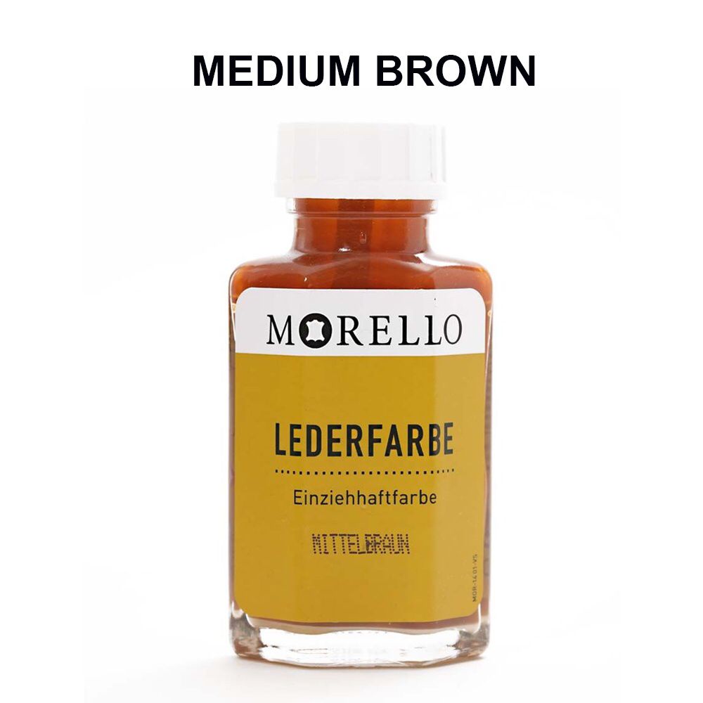 Morello Leather Black Colour Dye 50ml - High Pigment Colour Dye For ...
