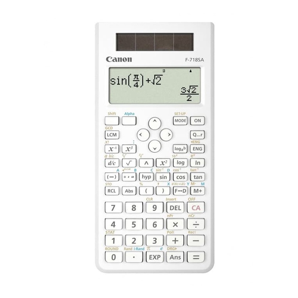 Canon F-718SA-WH Scientific Calculator (White) | Shopee Malaysia
