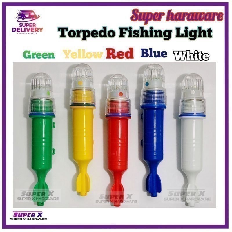 🔥MARINE Torpedo Bot Led Fishing Light/Marine Signal Light/LAMPU JARING LILAT/LAMPU FLASH NELAYAN ...