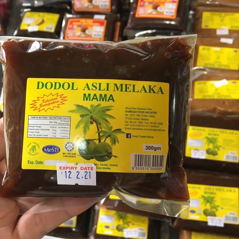 WAJIK PULUT / WAJIK SIRAT / DODOL KELAPA ORIGINAL DODOL ASLI MELAKA ...