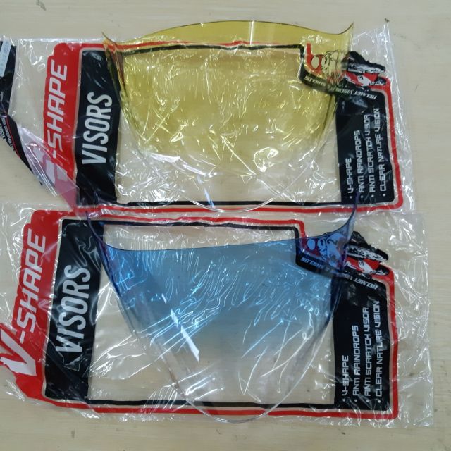 VISOR LTD V-SHAPE (YELLOW /BLUE) | Shopee Malaysia