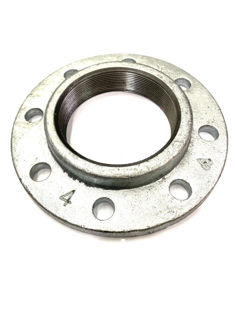 100mm ( 4" ) Galvanized Iron ( GI ) Round Flange (T/E) HOLE : 8 ...