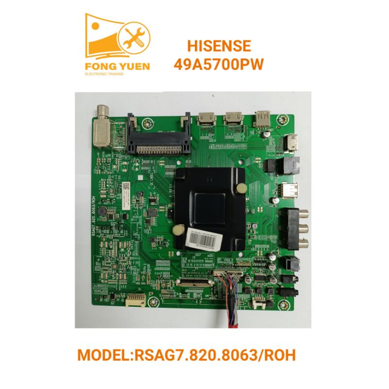 HISENSE MAIN BOARD 49A5700PW | Shopee Malaysia