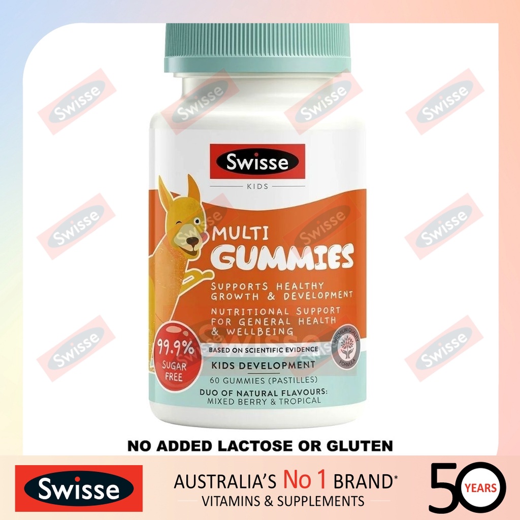 SWISSE Kids Multi Gummies (60 gummies) | Shopee Malaysia