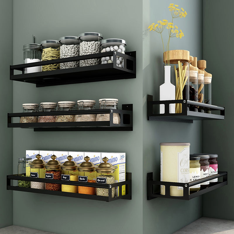 Condiments Organizer Spice Jar Rack Hanging Kitchen Organizer Storage ...